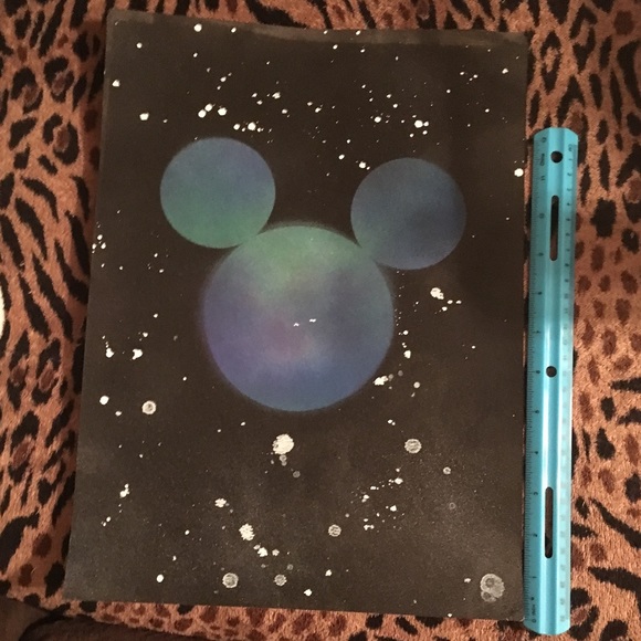 Disney | Other | Las Vegas Spray Paint Art Mickey Mouse Ears | Poshmark
